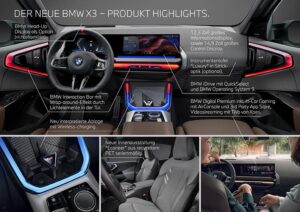 Ausstattung Von 2024 Bmw X3